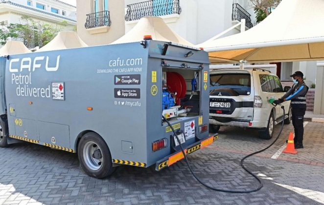 UAE's fuel delivery service Cafu to automate refueling of ekar's fleet ...
