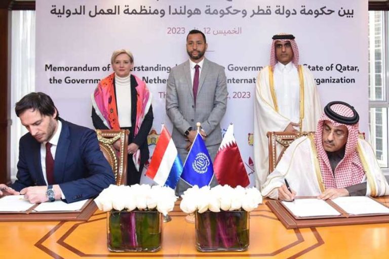 Qatar seals MoU with Netherlands to boost cooperation in labor fields ...