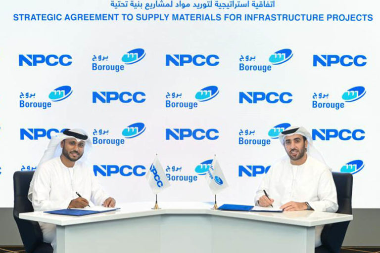 Borouge & NPCC unite to supply materials for infrastructure projects