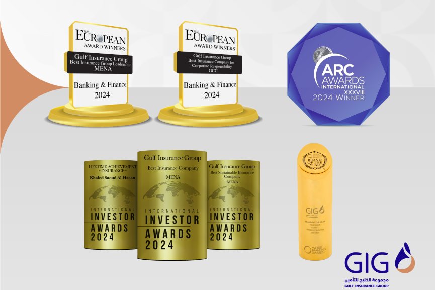 Gulf Insurance Group recognized with global awards in 2024
