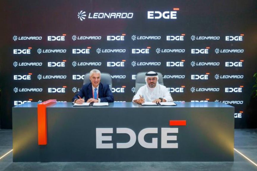 EDGE and Leonardo to develop airborne and cyber solutions
