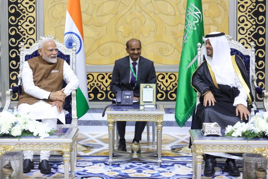 Narendra Modi visits Saudi to enhance bilateral cooperation