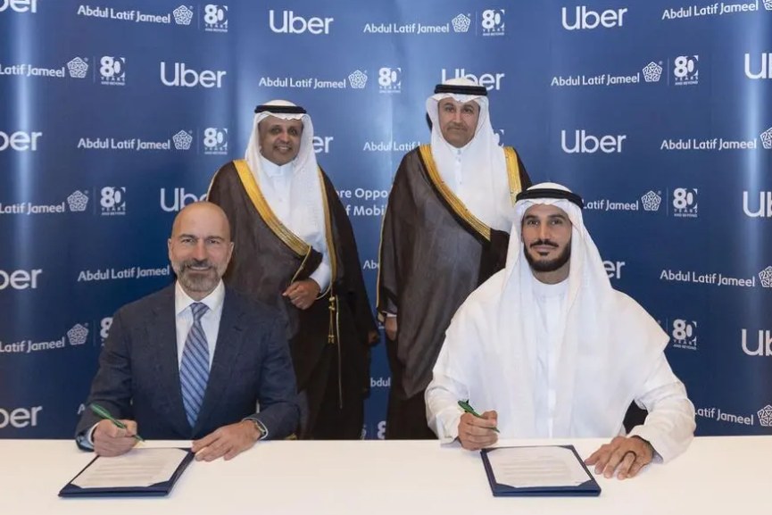 Abdul Latif Jameel, Uber sign MoU to advance urban mobility