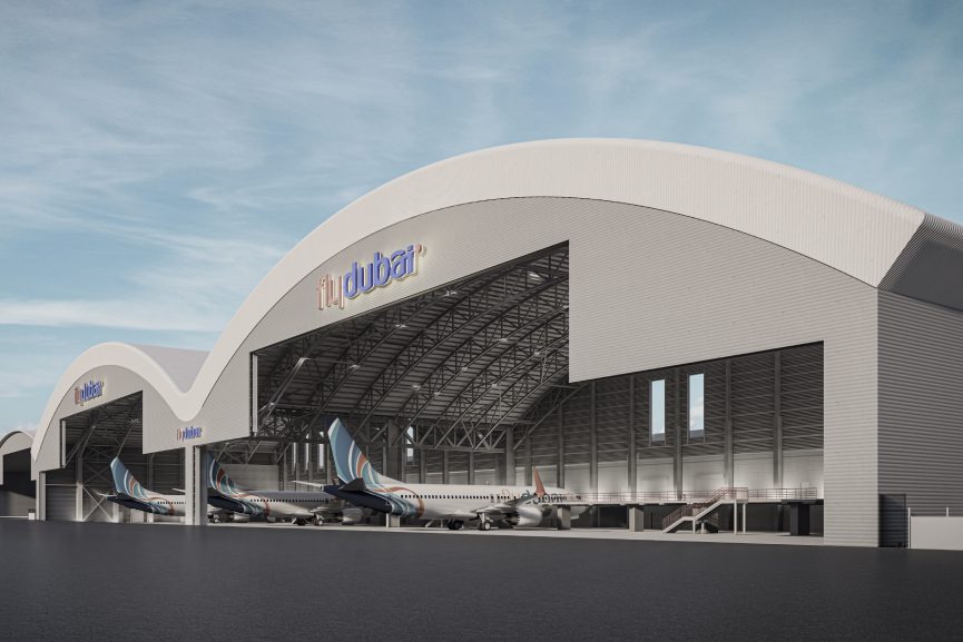 flydubai breaks ground for Aircraft Maintenance Center