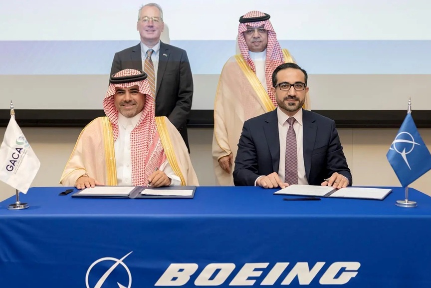 Saudi GACA inks MoU with Boeing on Advanced Air Mobility