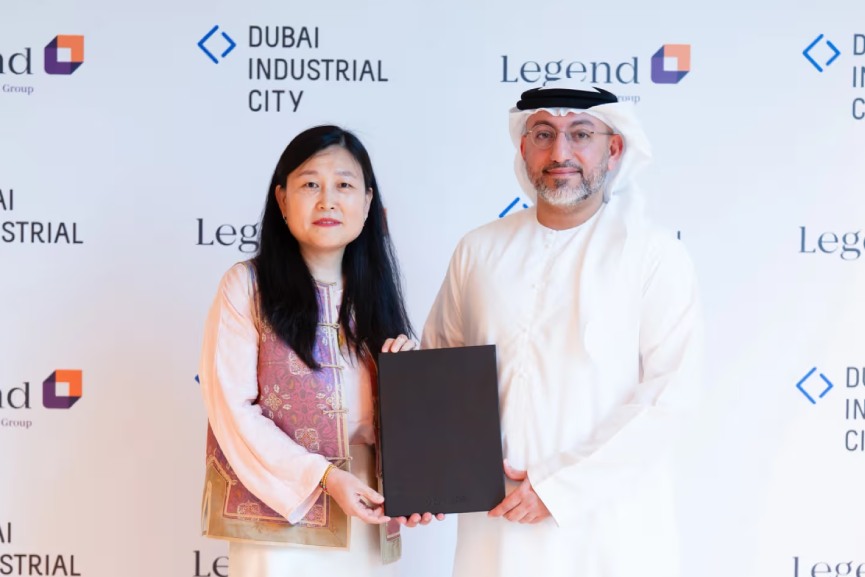 Legend Holding mobility hub in Dubai Industrial City