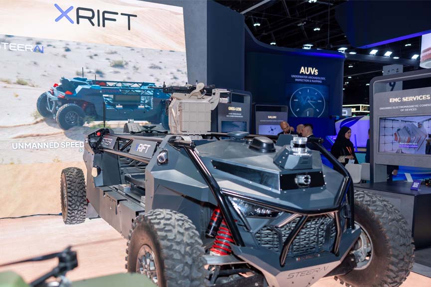 SteerAI unveils next-gen autonomous vehicle 'xRift' at UMEX 2026